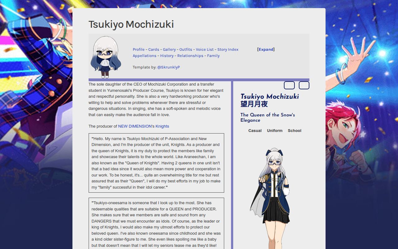 Tsukiyo Mochizuki | The English Ensemble Stars Wiki | Fandom